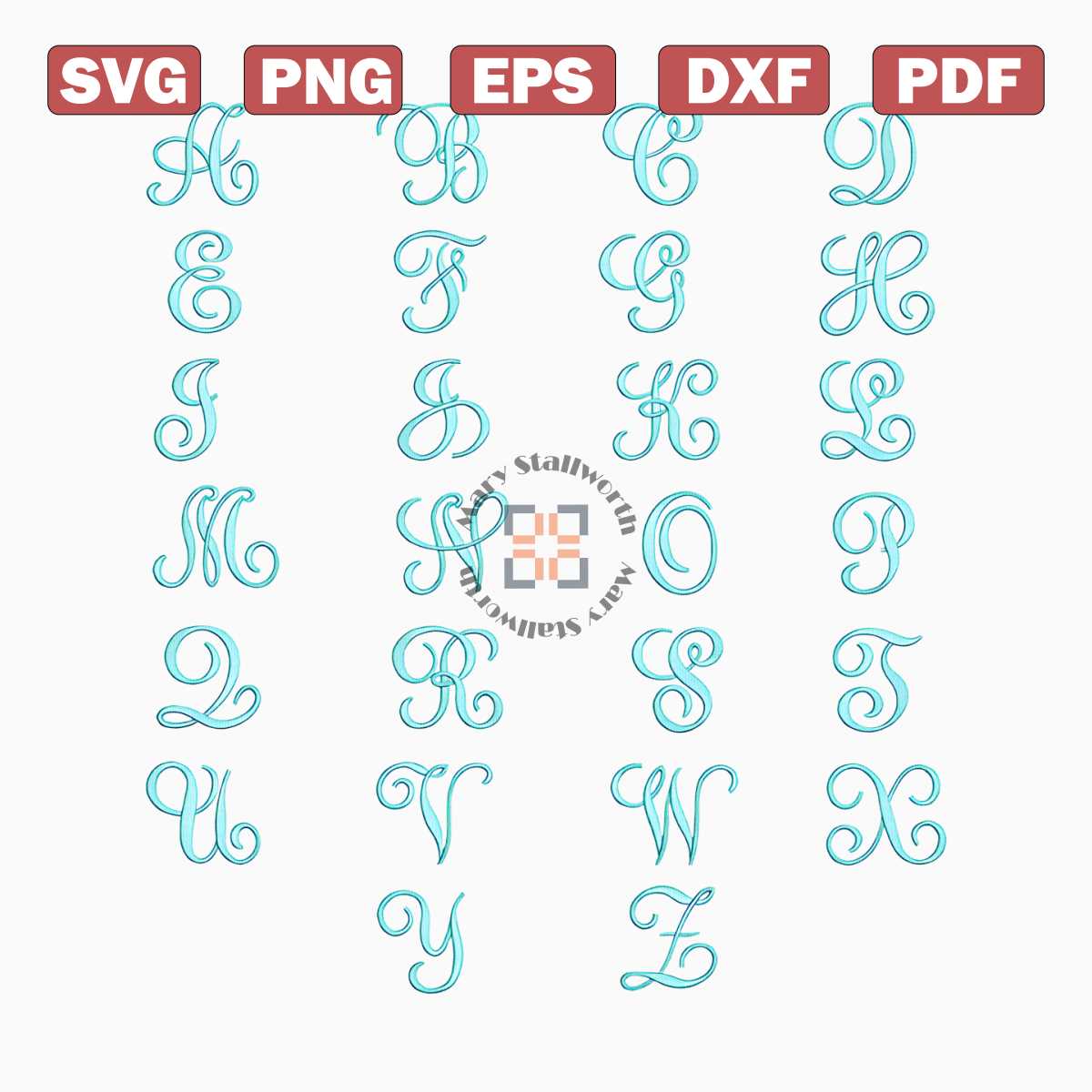 dst embroidery fonts - Inspire Uplift