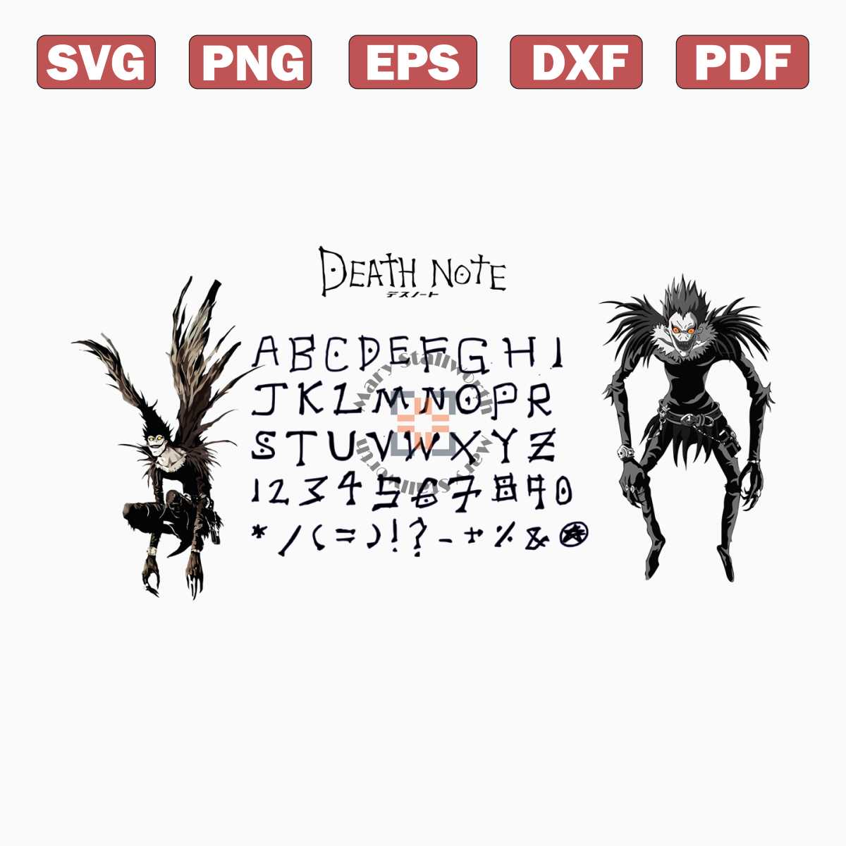 Anime Font, Anime Alphabet, Anime Svg, Anime Cutfile, Anime | Inspire ...