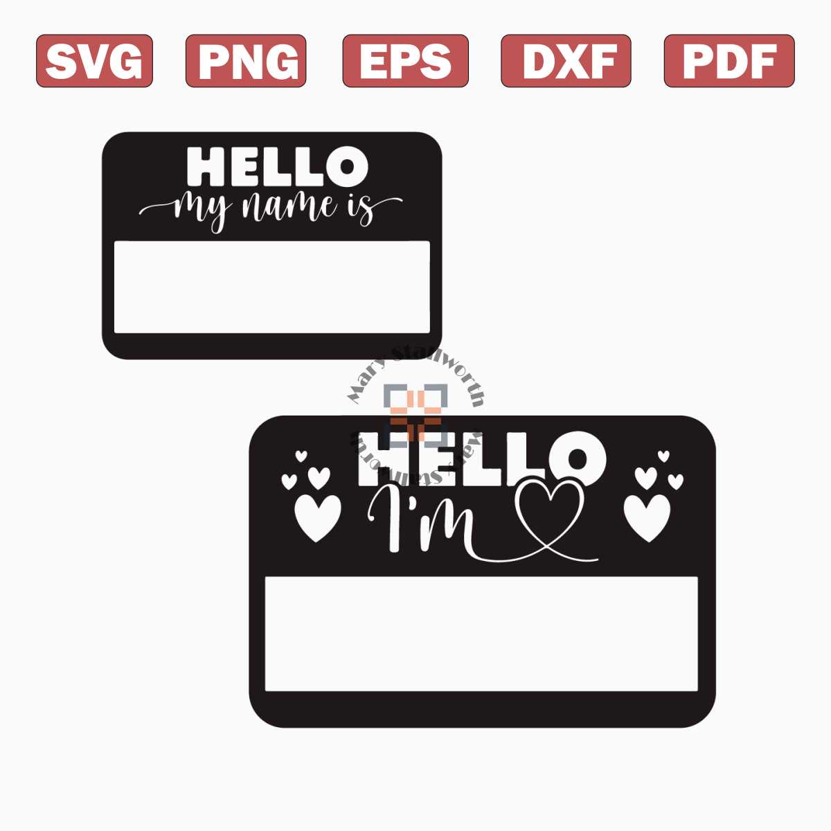 Hello I am svg, hello my name is svg, name svg | Inspire Uplift