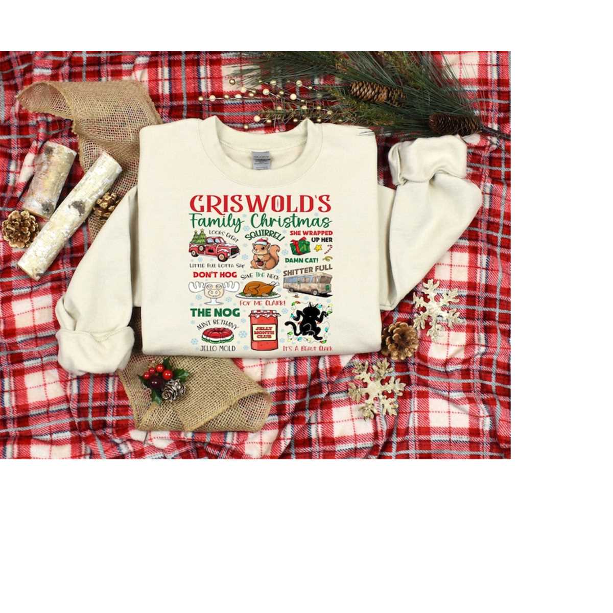 Christmas Sweatshirt, National Lampoons, Christmas Griswolds | Inspire ...