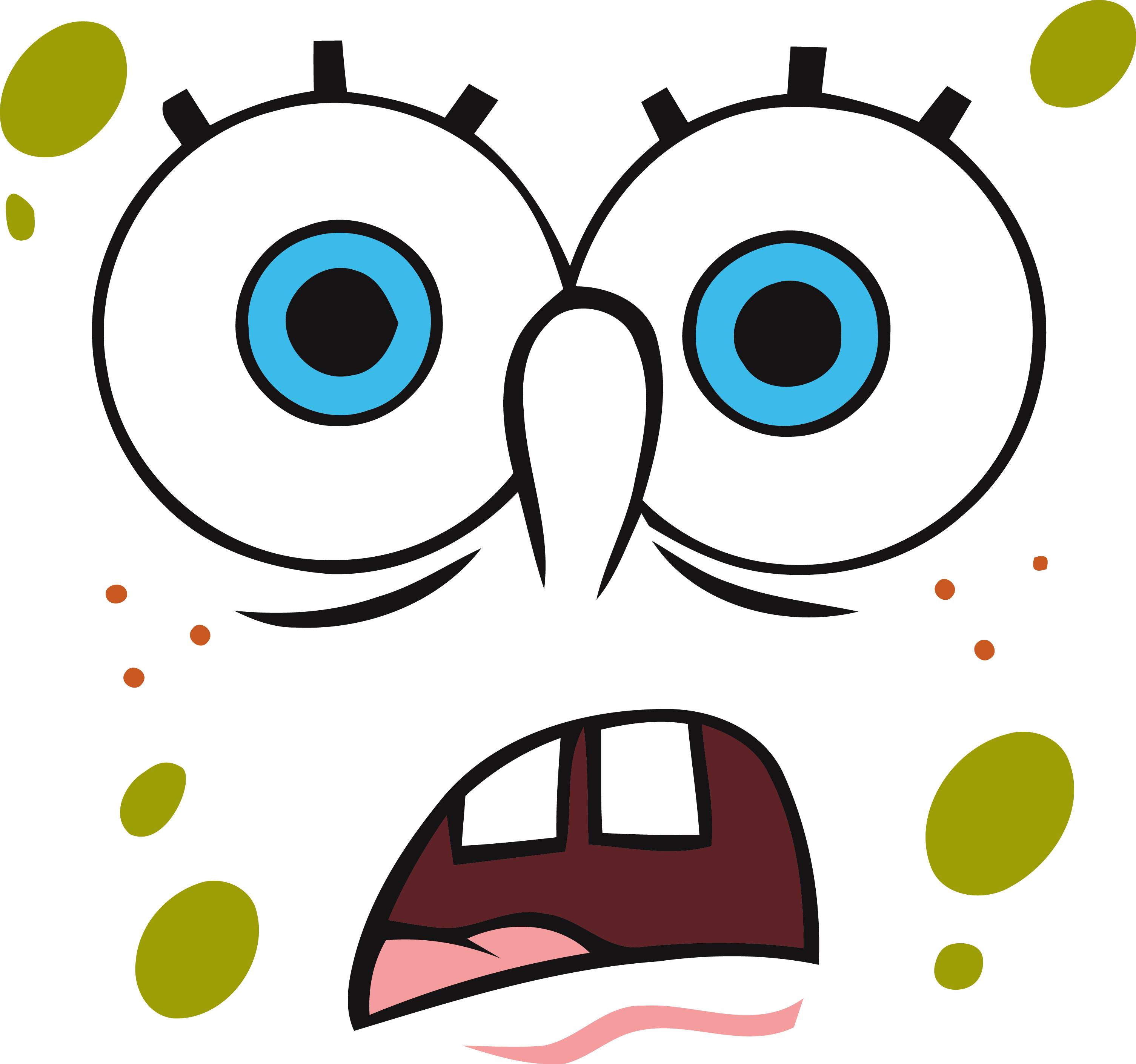 Spongebob Face Svg, Spongebob Unique Designs, Sandy Cheeks, | Inspire Uplift