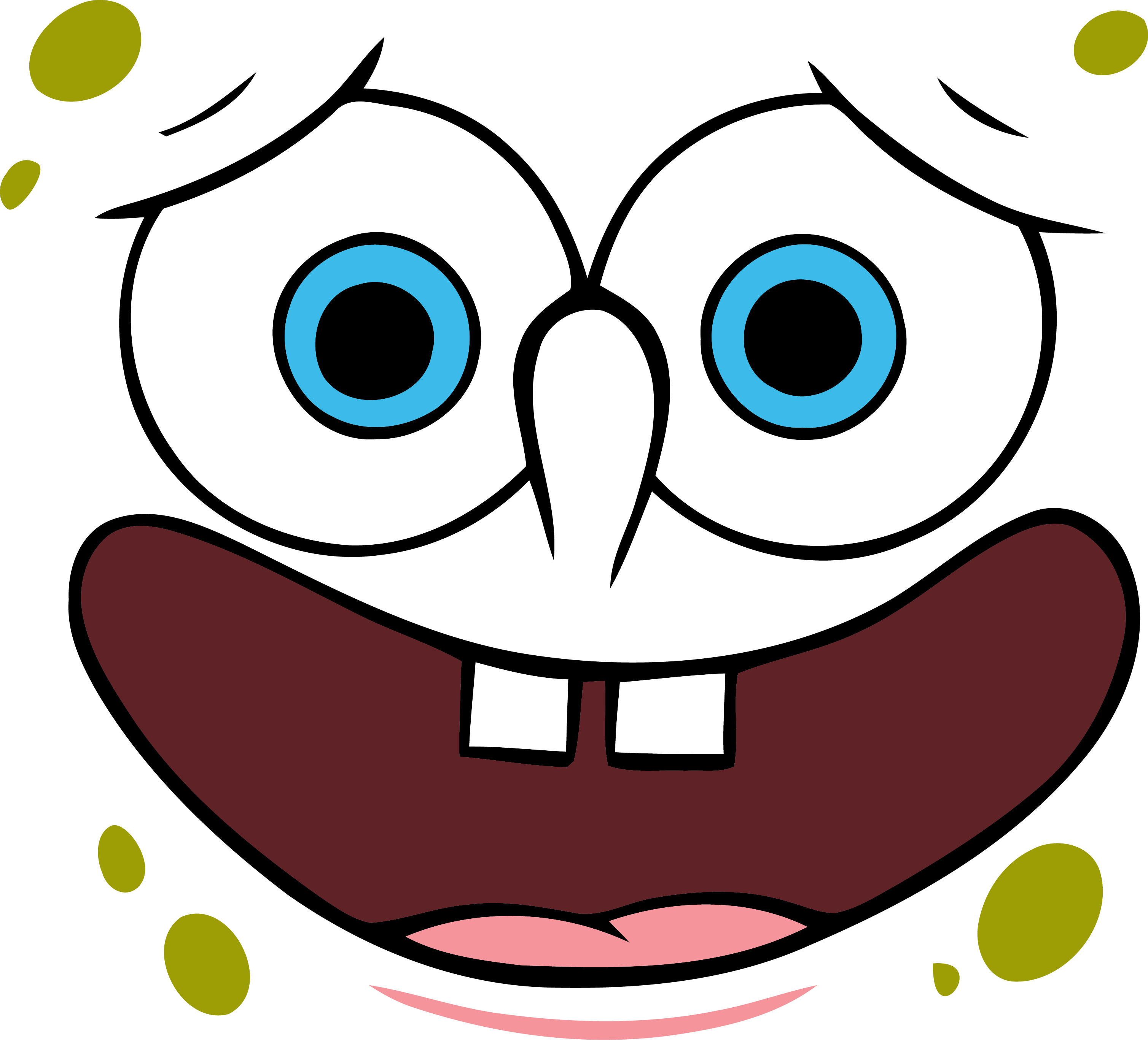 Spongebob Face Svg, Spongebob Unique Designs, Sandy Cheeks, | Inspire ...