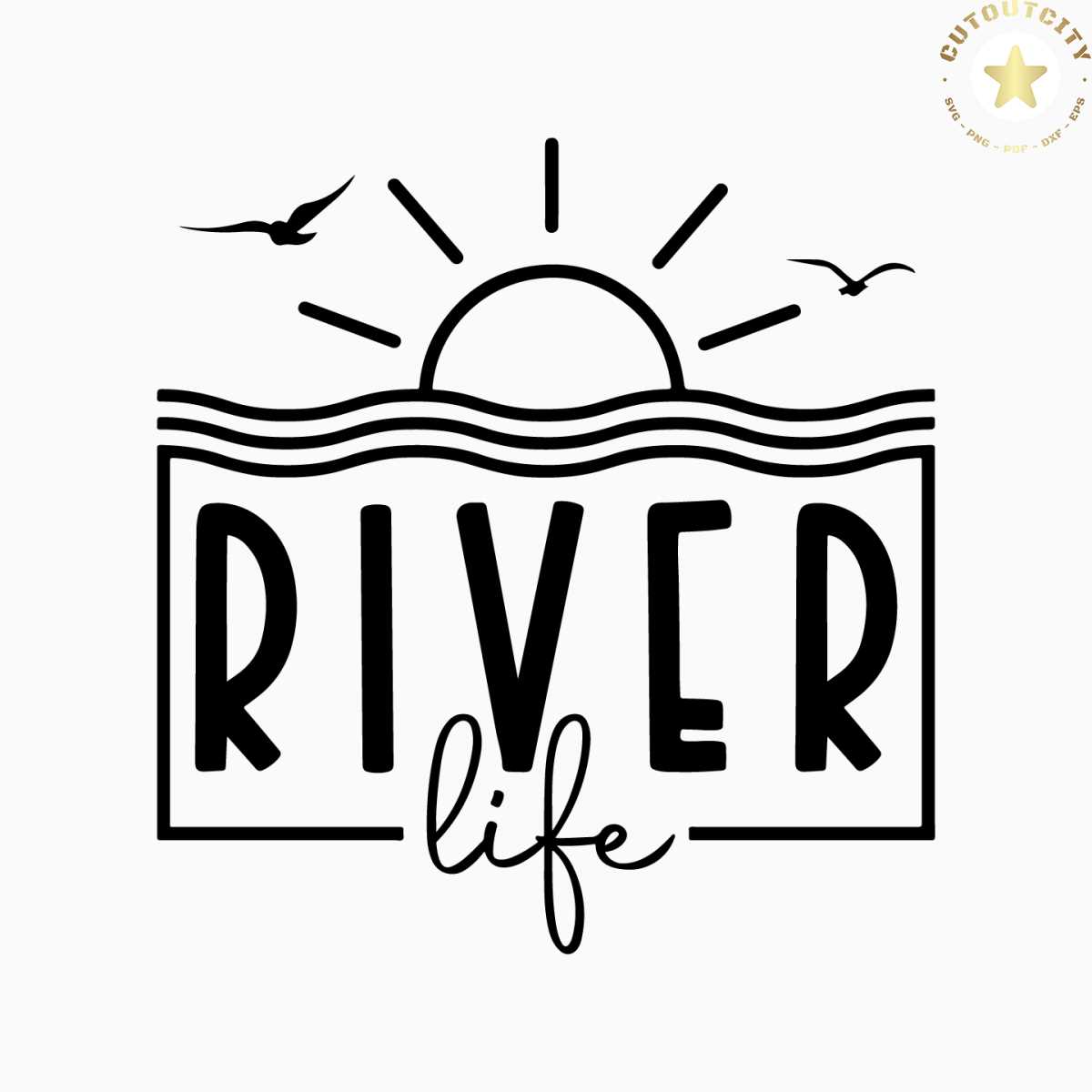 River Life Svg | Inspire Uplift