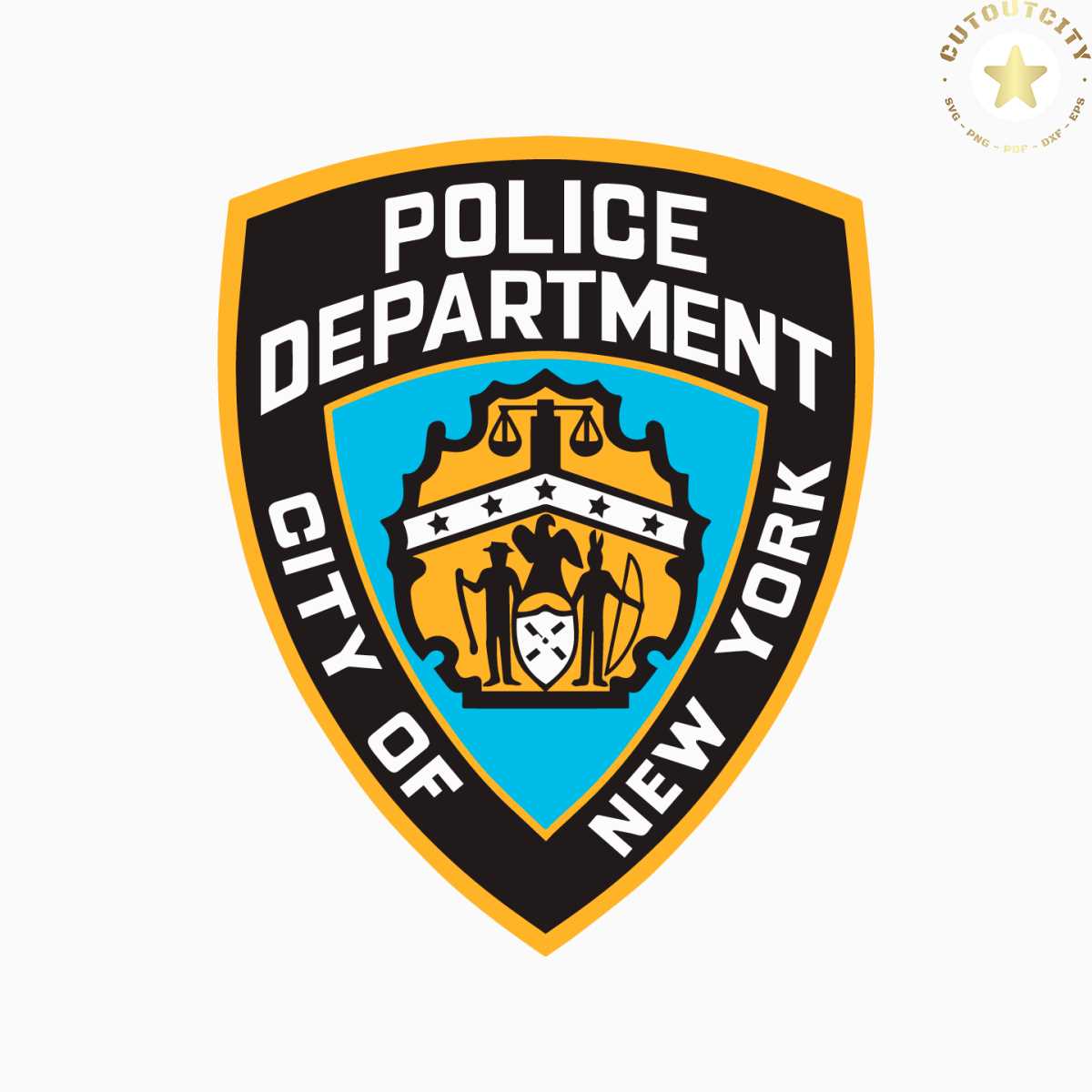 Police Badge svg, NYPD badge svg, Police svg | Inspire Uplift