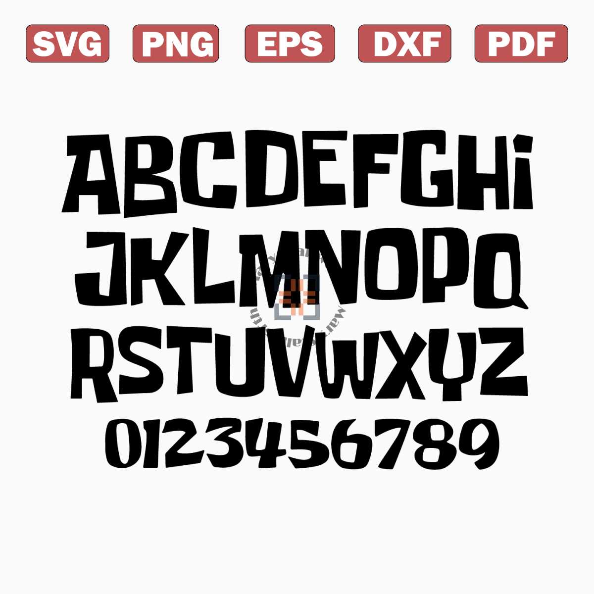 Spongebob font svg | Inspire Uplift