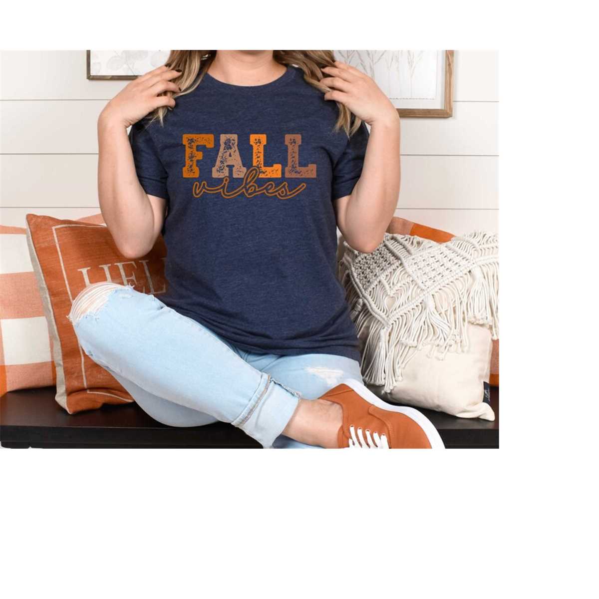 Fall Vibes Sweatshirt, Halloween Sweatshirt, Fall Sweatshirt | Inspire ...