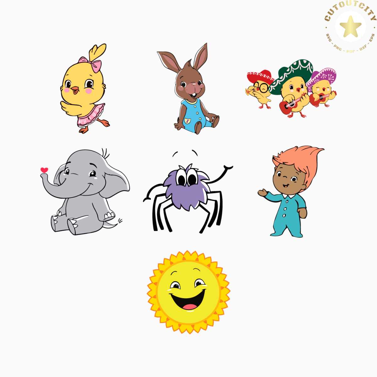 Canticos Svg Bundle, Kiki Svg digital file, Canticos Bundle | Inspire ...