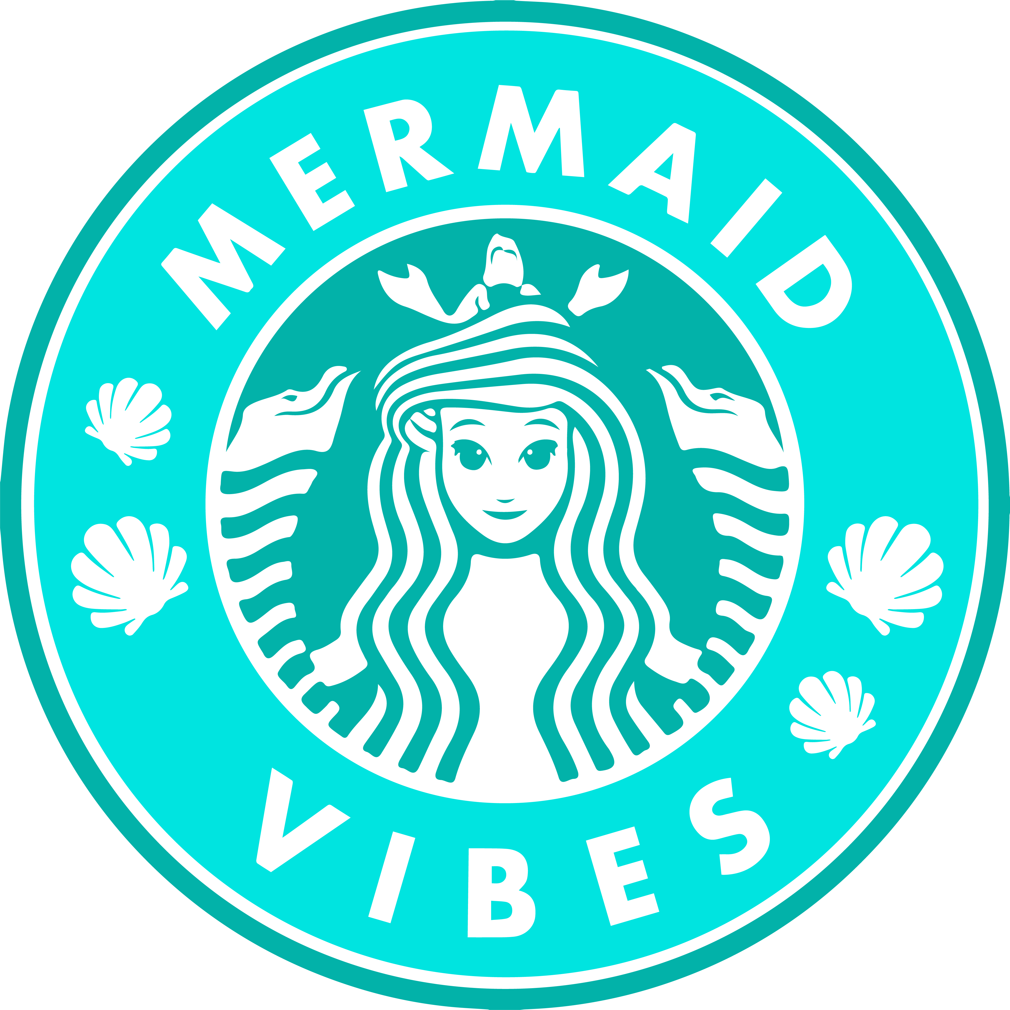 Mermaid vibes Svg, Starbucks Svg, Starbucks Logo Svg, Starbu - Inspire ...