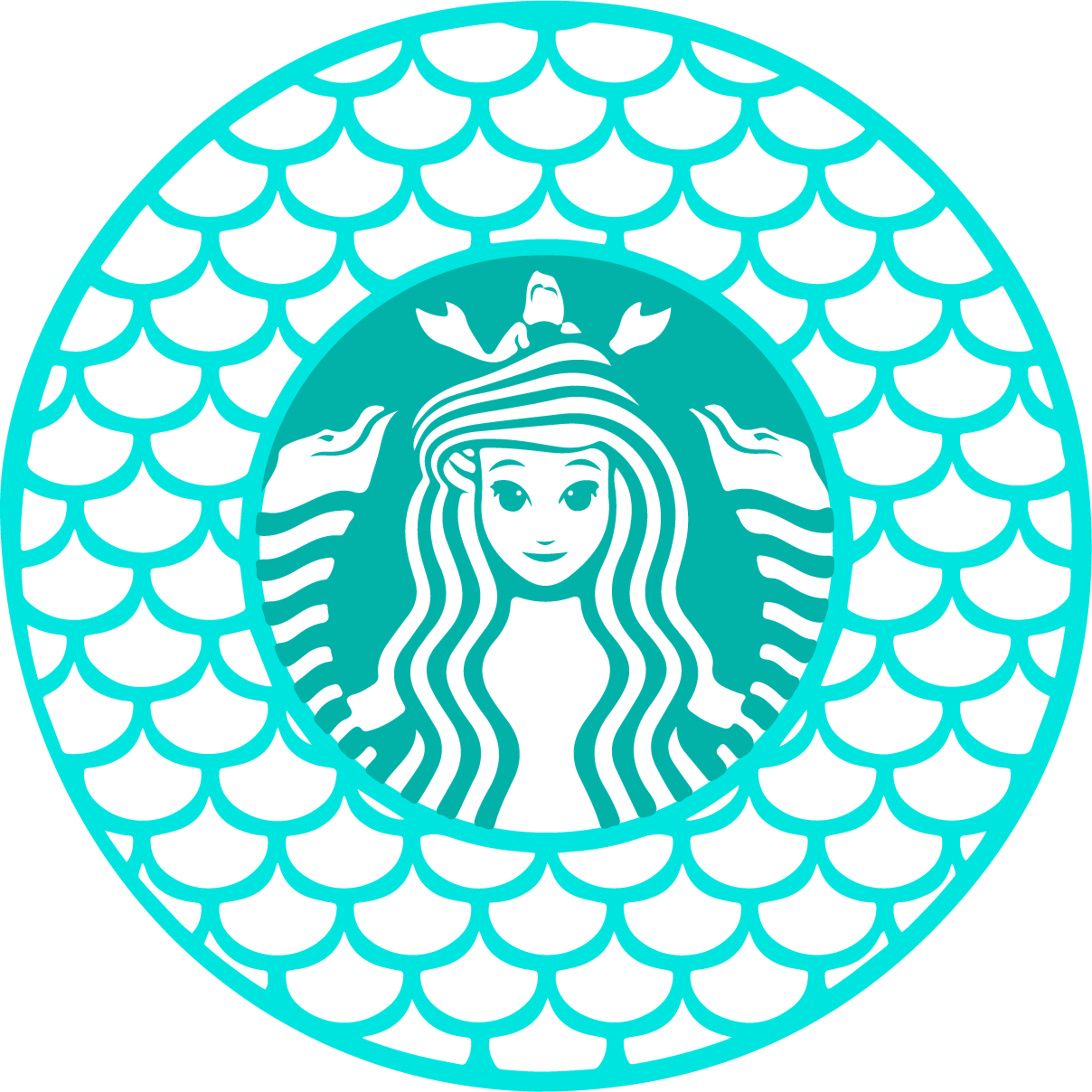 Mermaid vibes Svg, Starbucks Svg, Starbucks Logo Svg, Starbu - Inspire ...