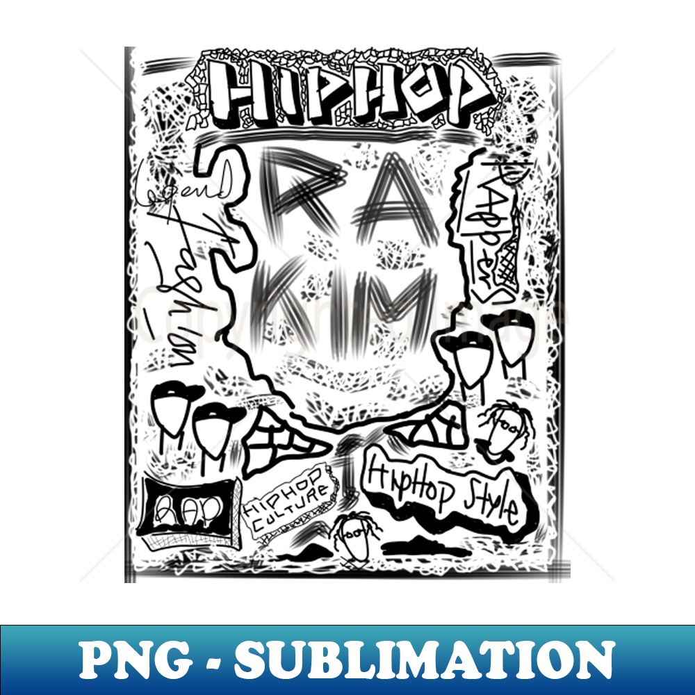 Rakim Sketch - Exclusive Sublimation Digital File - Revoluti - Inspire ...