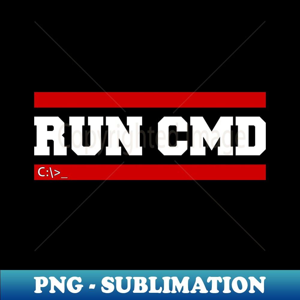 Run CMD Windows Terminal - PNG Transparent Sublimation File | Inspire ...
