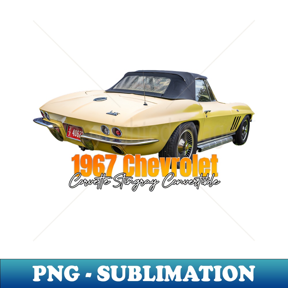 1967 Chevrolet Corvette Stingray Convertible - Premium PNG S - Inspire ...