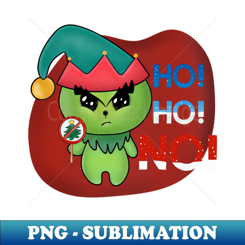 Anti-Christmas Kawaii Grinch Elf - Special Edition Sublimati | Inspire ...