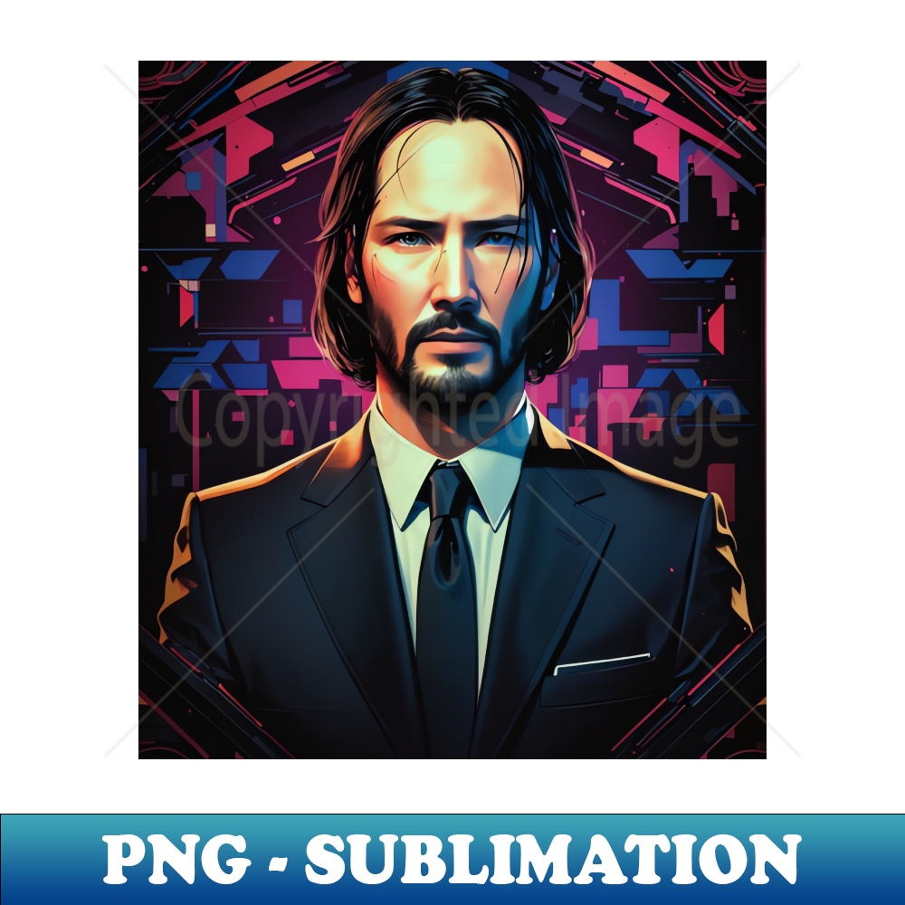 John Wick - PNG Transparent Sublimation File - Unleash Your - Inspire ...