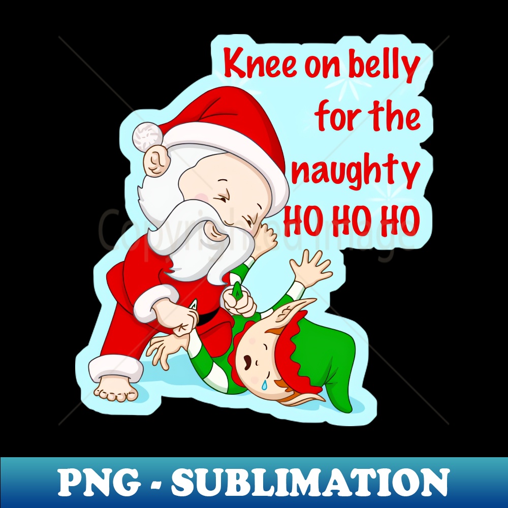 Santas knee on belly - jiu jitsu christmas gift - no gi holi | Inspire ...
