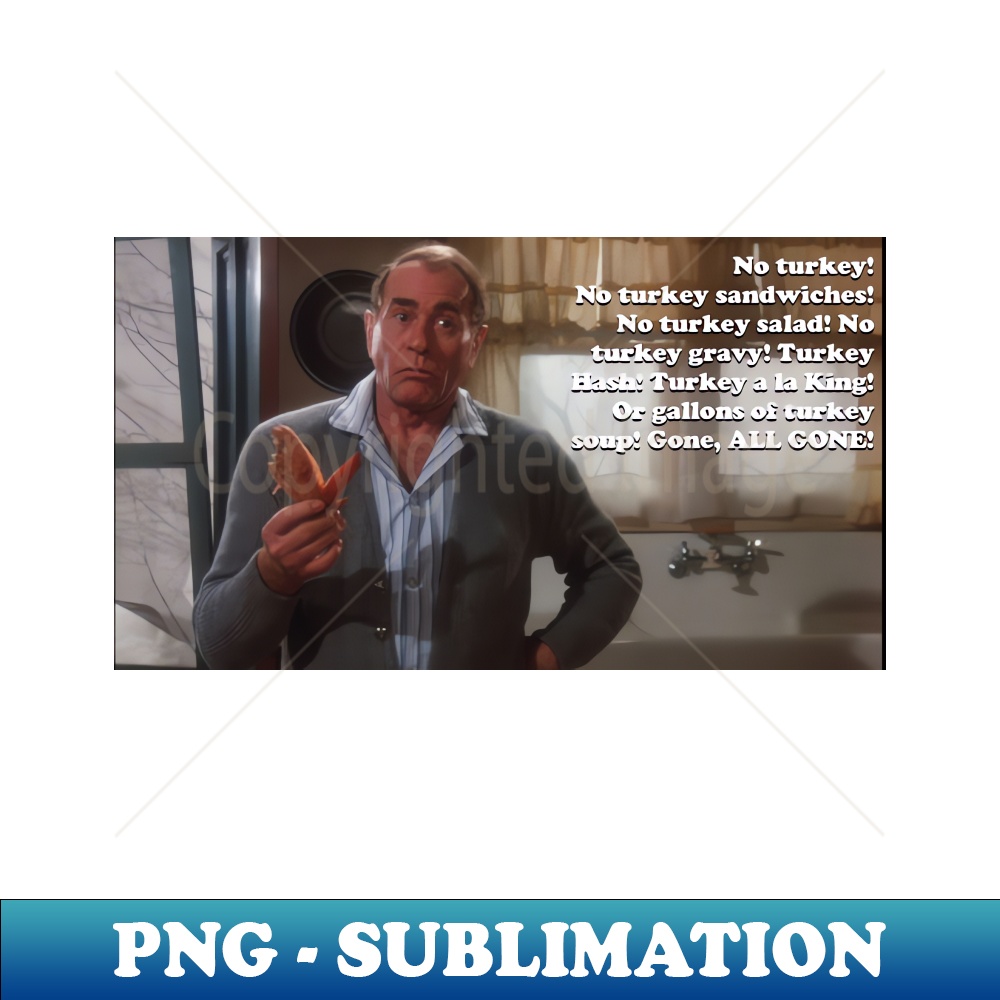 No Turkey - Modern Sublimation PNG File - Revolutionize Your | Inspire ...