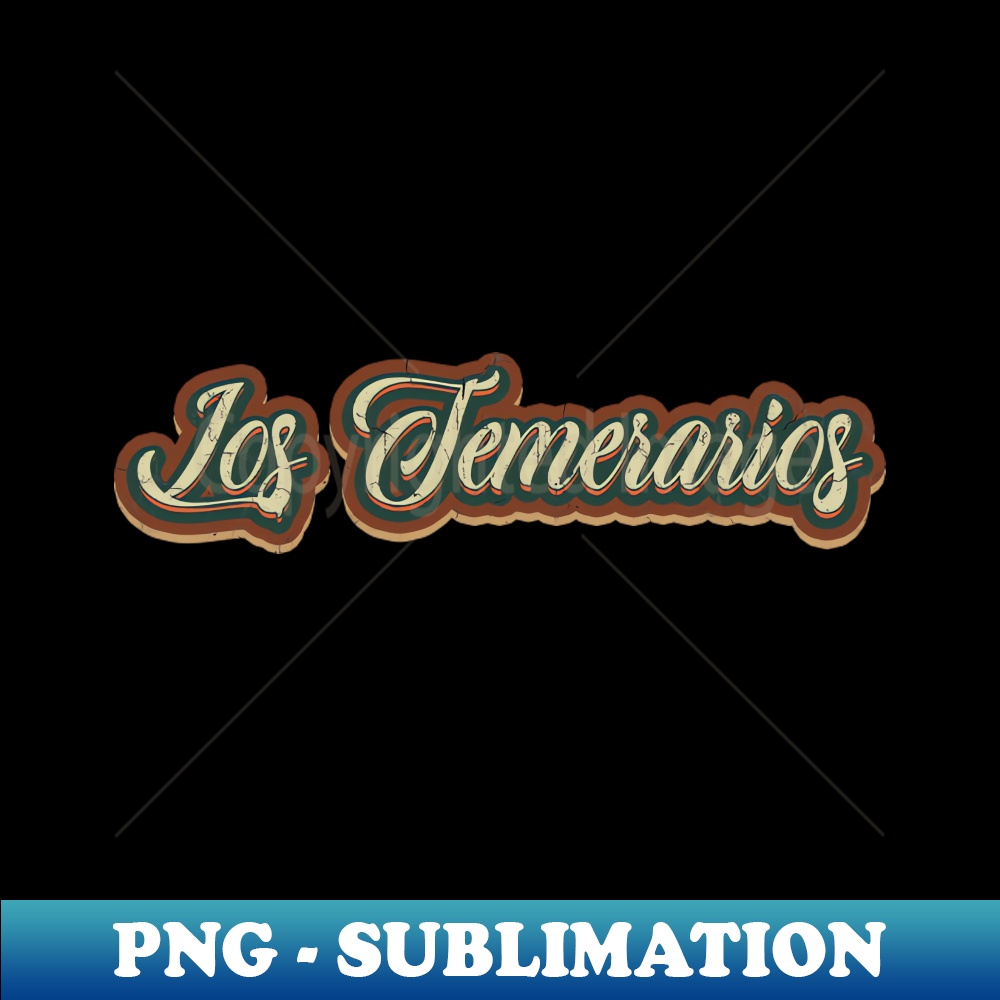 vintage tex Los Temerarios - Retro PNG Sublimation Digital D | Inspire ...