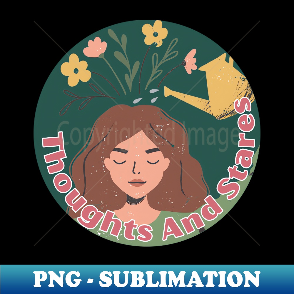 Thoughts and Stares - Aesthetic Sublimation Digital File - A - Inspire ...