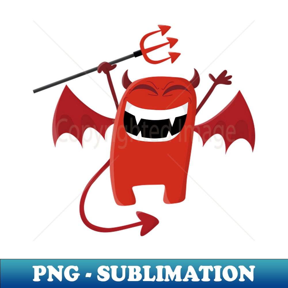 Funny devil - Artistic Sublimation Digital File - Fashionabl | Inspire ...