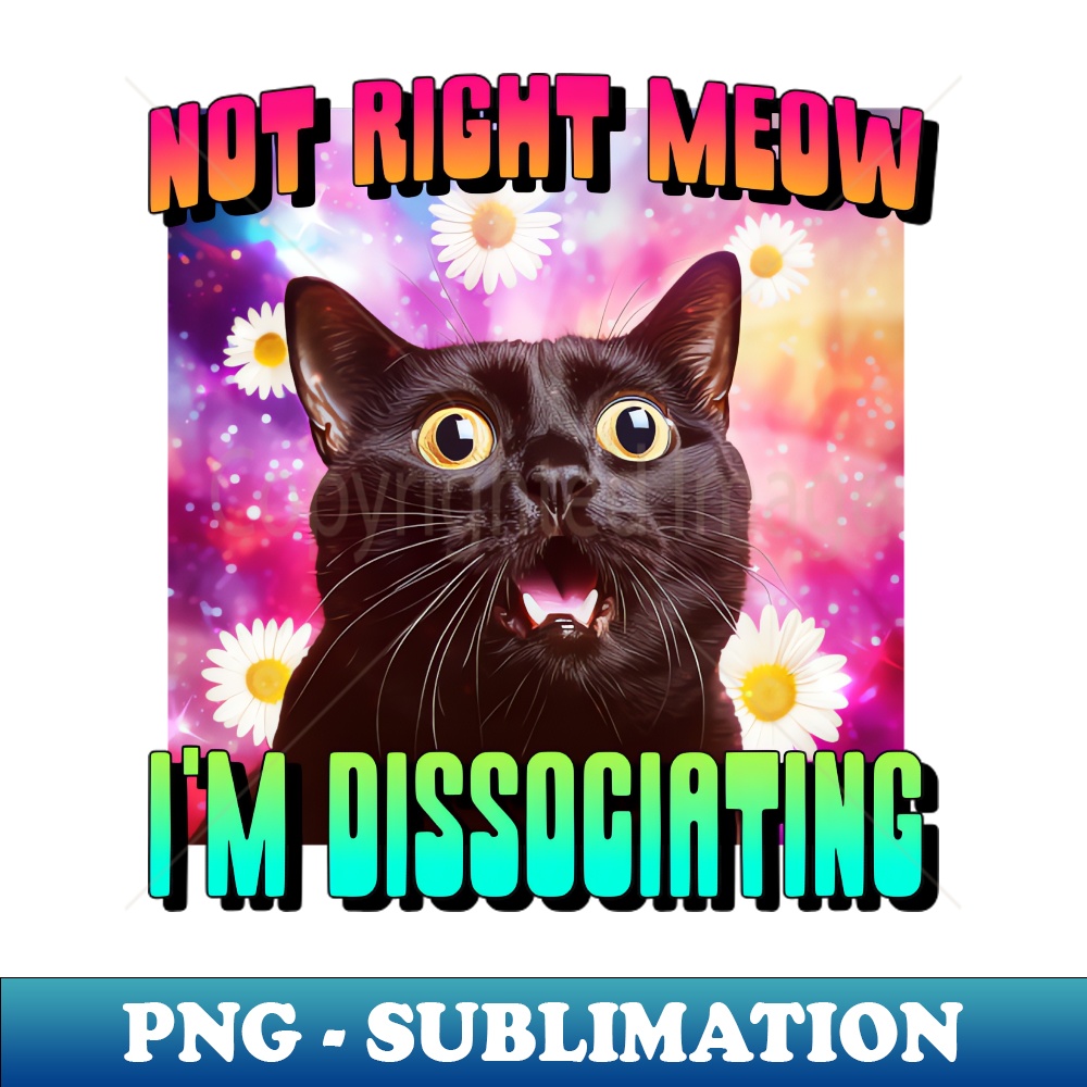 Now right now meow Im dissociating - High-Resolution PNG Sub | Inspire ...