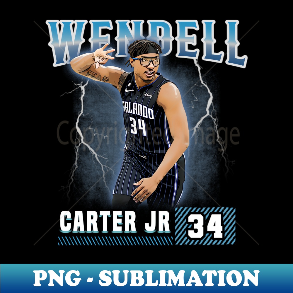 Wendell Carter Jr Basketball Poster Style - Stylish Sublimat | Inspire ...