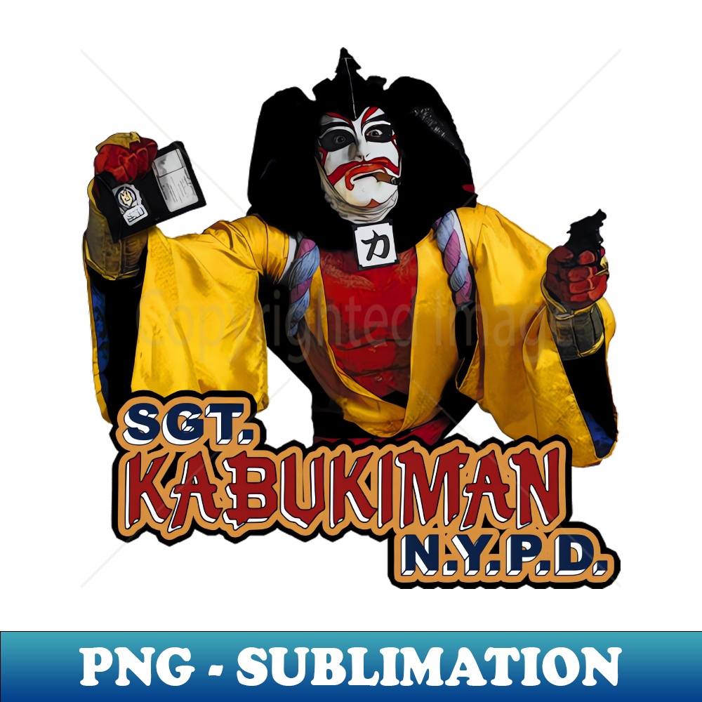 Kabukiman - Sublimation-Ready PNG File - Perfect for Sublima | Inspire ...