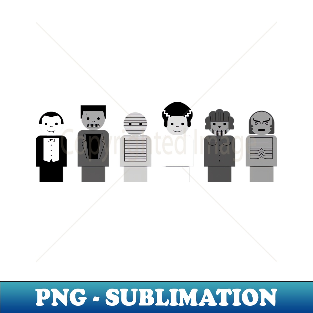 Little Monster People lineup - BW - Signature Sublimation PN | Inspire ...