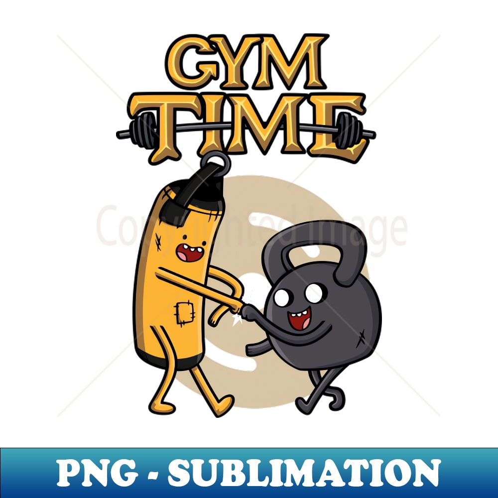 Gym Time - Signature Sublimation PNG File - Perfect for Subl | Inspire ...