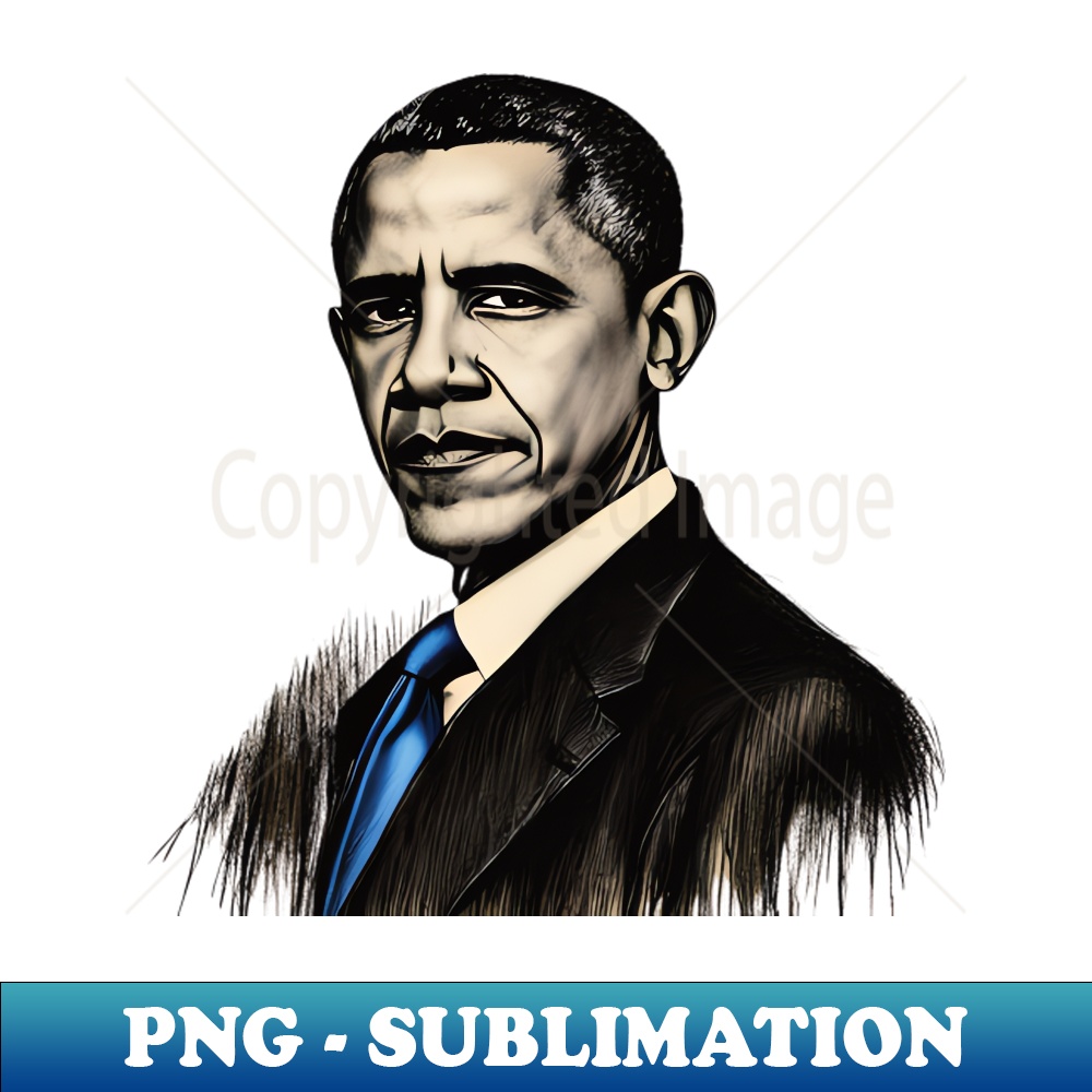 Barack Obama - Aesthetic Sublimation Digital File - Bold & E | Inspire ...