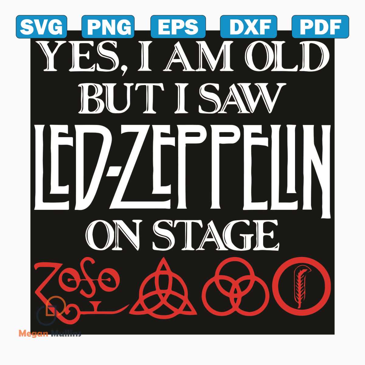 Yes I am old but I saw Led Zeppelin on stage svg, older peop | Inspire ...