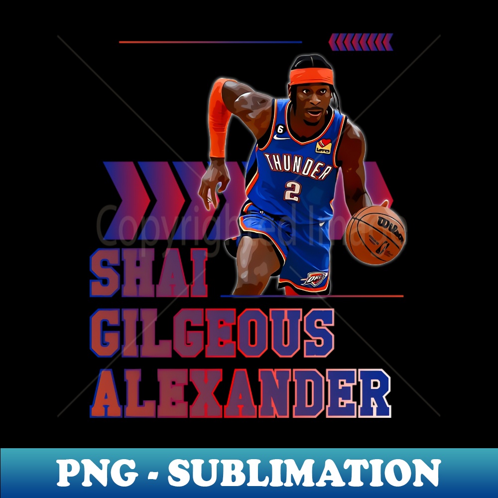 Shai Gilgeous Alexander Basketball - PNG Transparent Sublim | Inspire ...