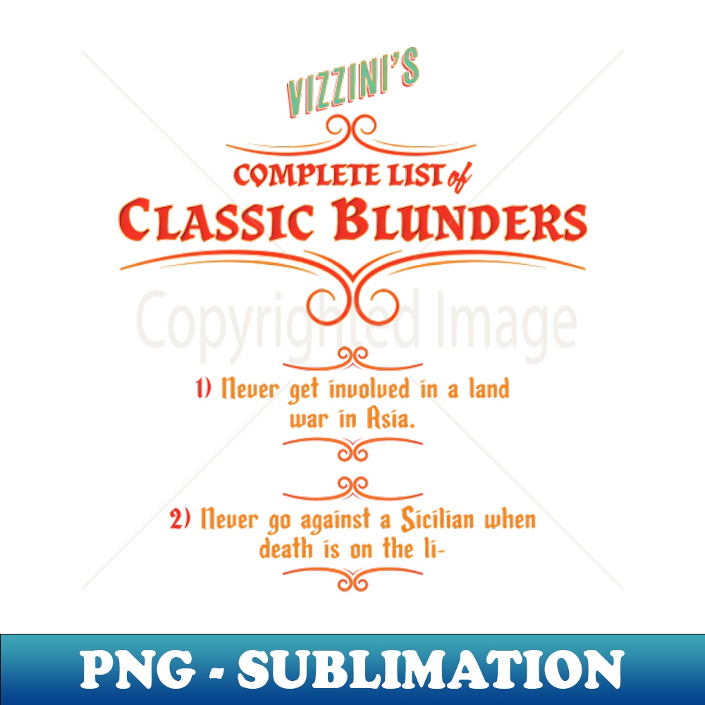Vizzinis Complete List of Classic Blunders - Instant Sublima - Inspire ...
