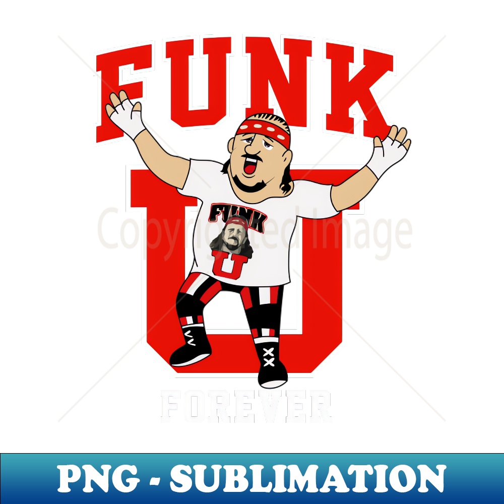 Terry Funk wrestling - Aesthetic Sublimation Digital File - - Inspire ...