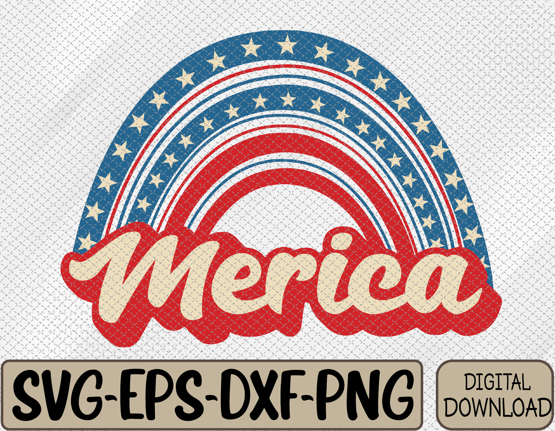 Vintage Merica png, Retro Merica png, Merica png, 4th of Jul | Inspire ...