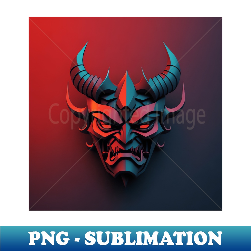oni mask - PNG Transparent Digital Download File for Sublima - Inspire ...