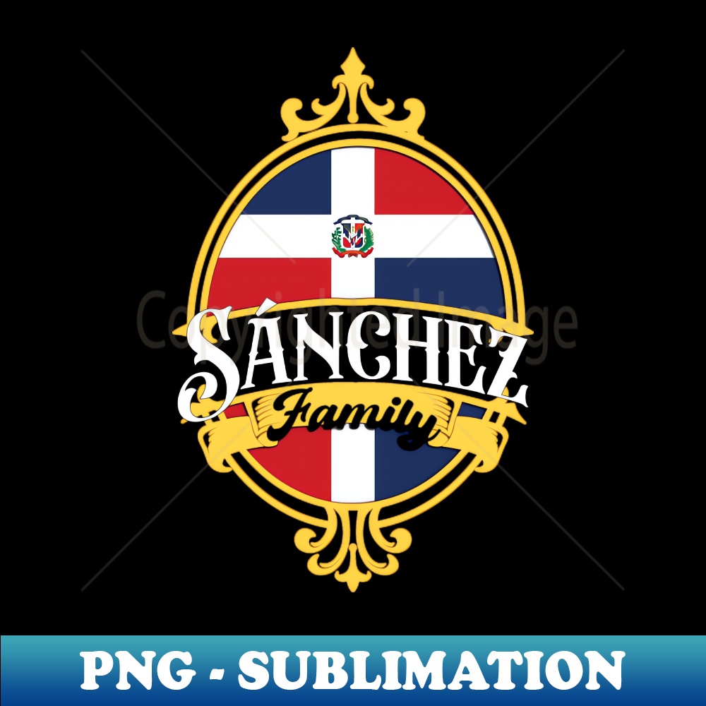 Sanchez Family - Dominican Republic Flag - Exclusive PNG Sub | Inspire ...