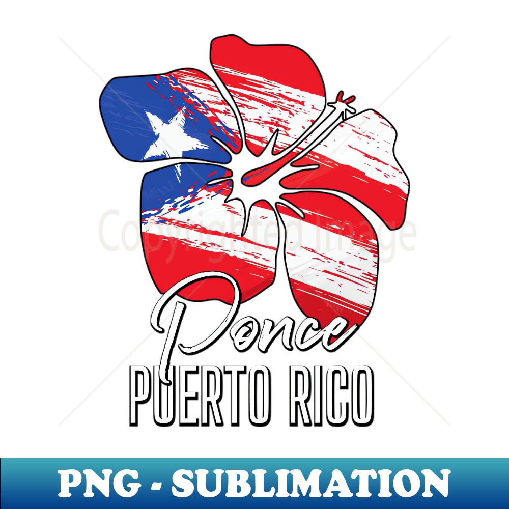 Ponce Puerto Rico Puerto Rican Pride Flag Amapola - Premium | Inspire ...