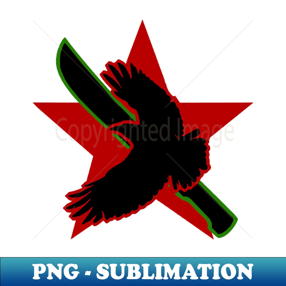 CROW - Star Machete Logo - Aesthetic Sublimation Digital Fil - Inspire ...
