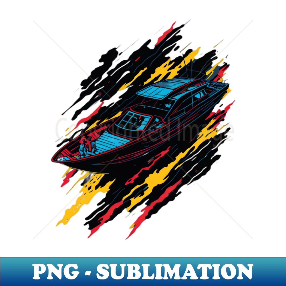 Boat I Love Motor Boating Funny Motor Boating Captain - Retr | Inspire ...