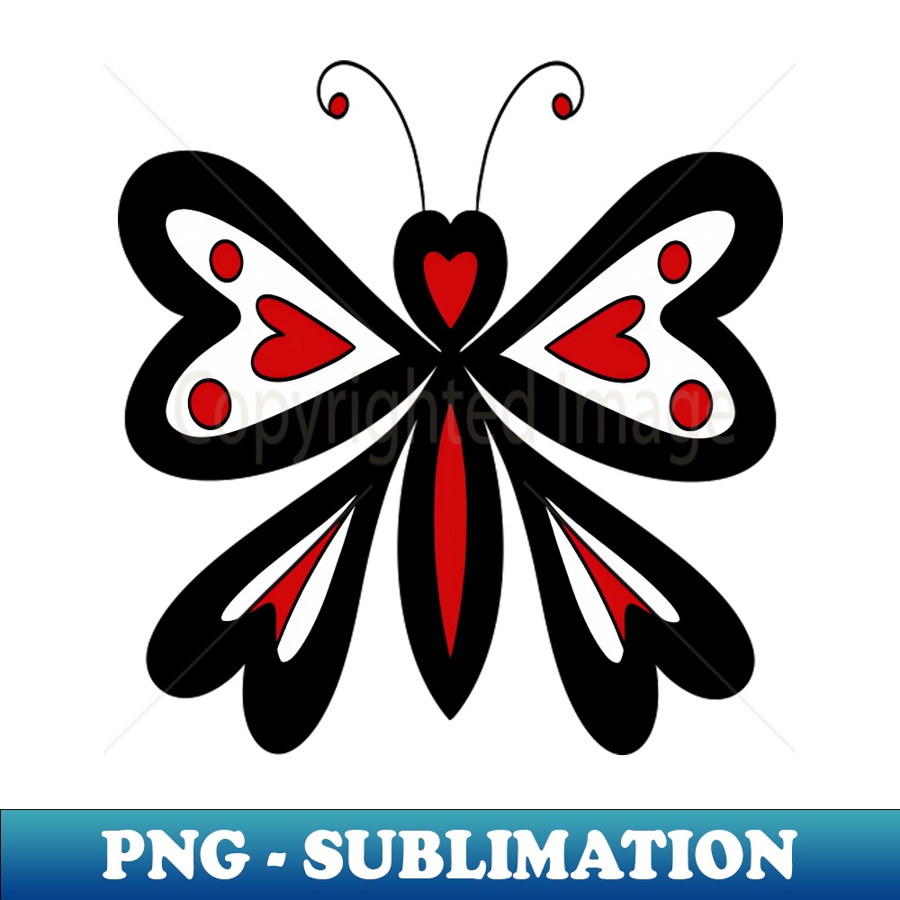 Happy Valentines Day Butterfly Wings - Artistic Sublimation | Inspire ...