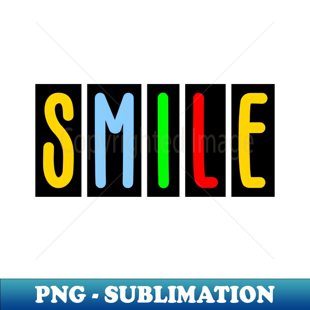 Smile - Retro PNG Sublimation Digital Download - Stunning Su | Inspire ...