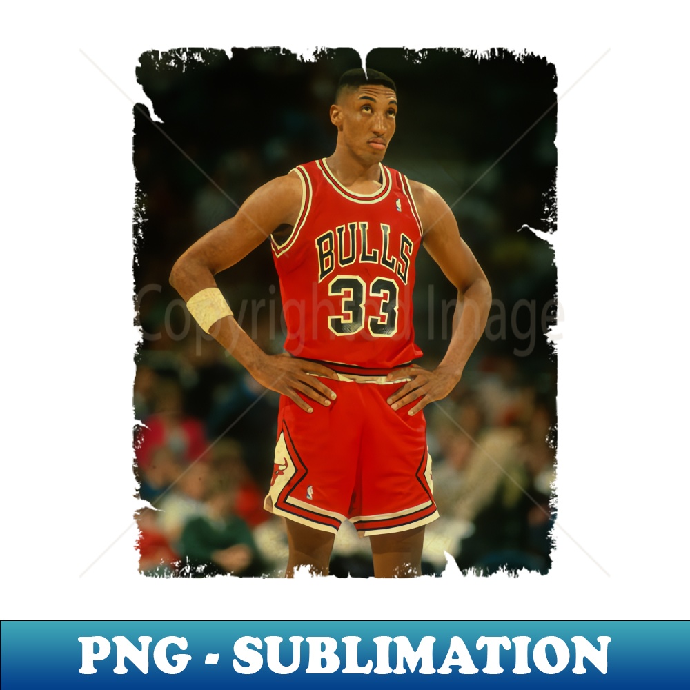 Scottie Pippen Scottie Pippen Vintage Design Of Basketball | Inspire Uplift