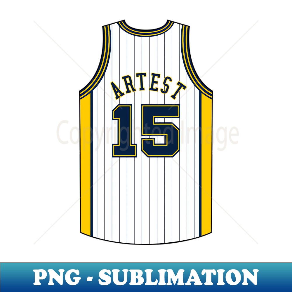 Ron Artest Indiana Jersey Qiangy - High-Resolution PNG Subli | Inspire ...