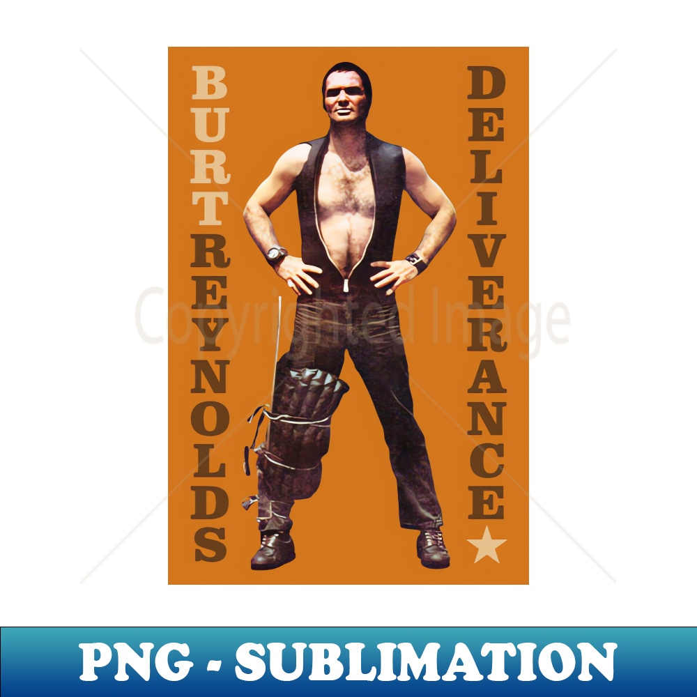 Burt Reynolds - Modern Sublimation PNG File - Spice Up Your - Inspire ...