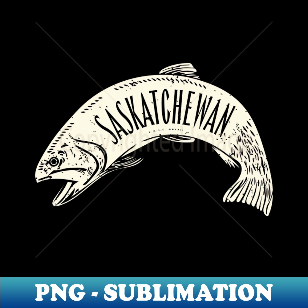 Saskatchewan Fish Wordmark Tan - Special Edition Sublimation - Inspire ...