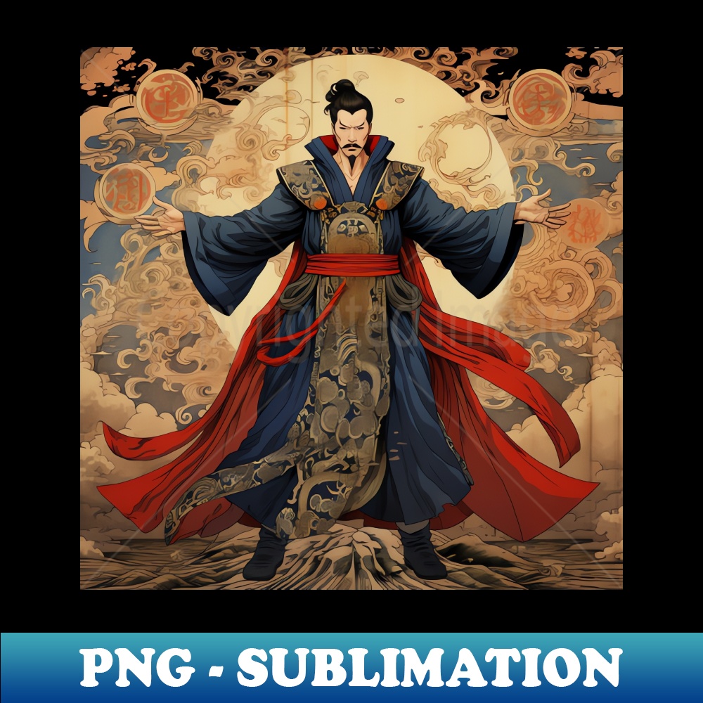 UKIYO-E DR STRANGE - Instant Sublimation Digital Download - | Inspire Uplift