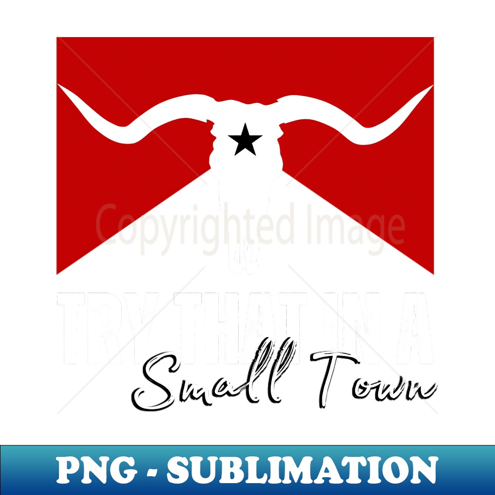 Vintage Try That In A Small Town Flag USA - Vintage Sublimat | Inspire ...