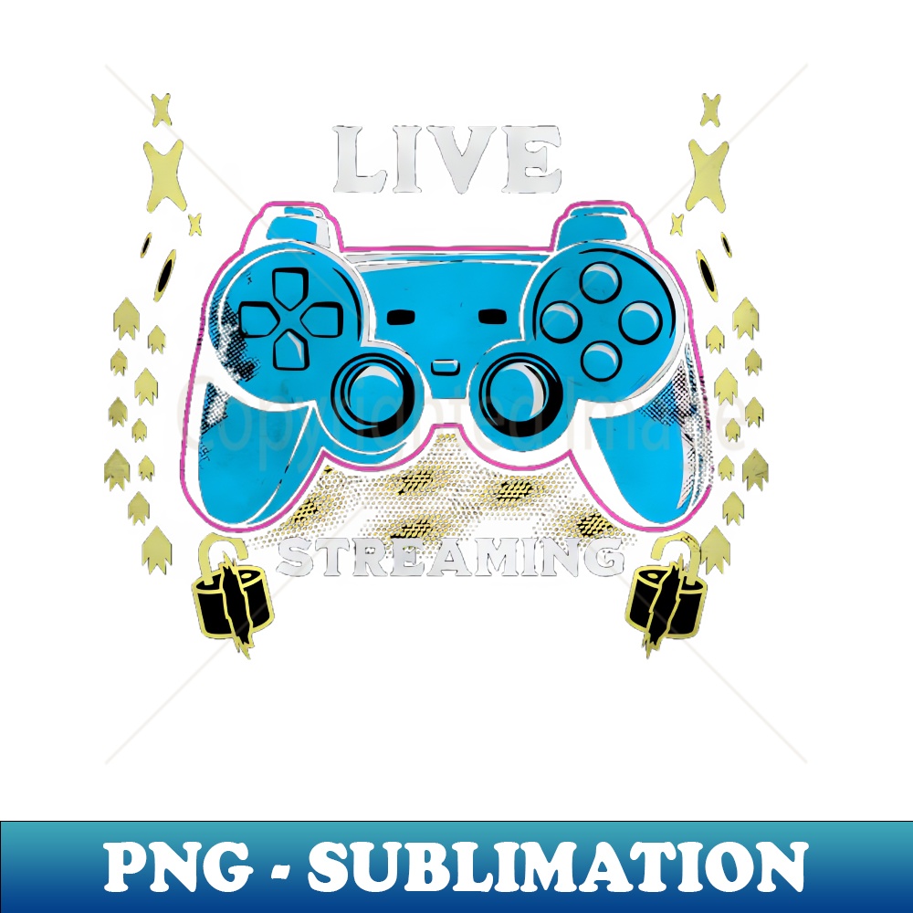 live streaming - Vintage Sublimation PNG Download - Vibrant | Inspire ...