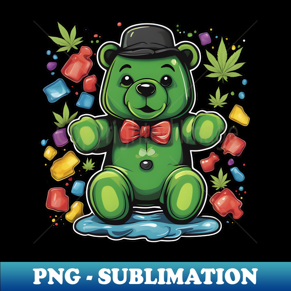 Weed Gummy - High-Quality PNG Sublimation Download - Defying | Inspire ...