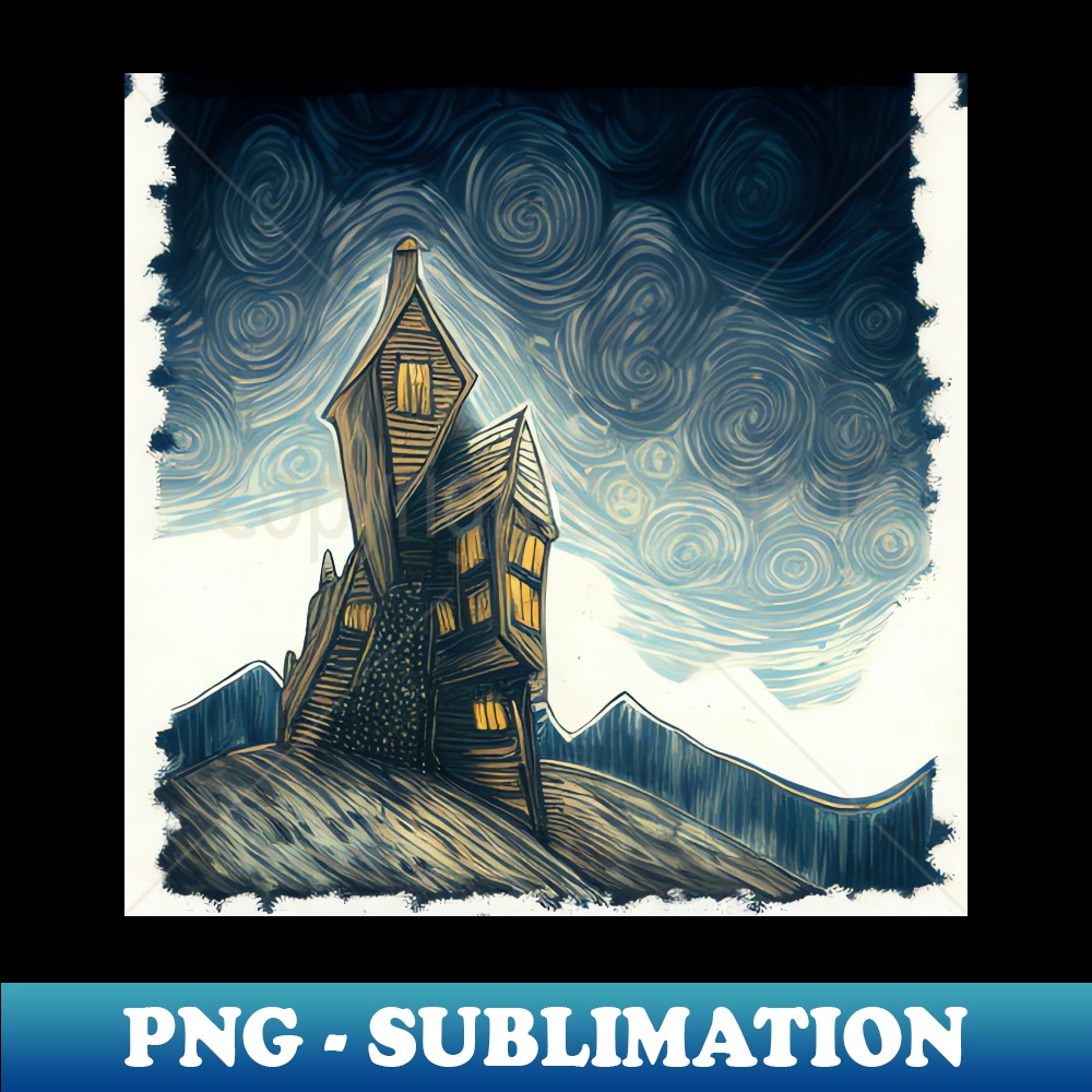 Starry Night Above The Shrieking Shack - Vintage Sublimation | Inspire ...